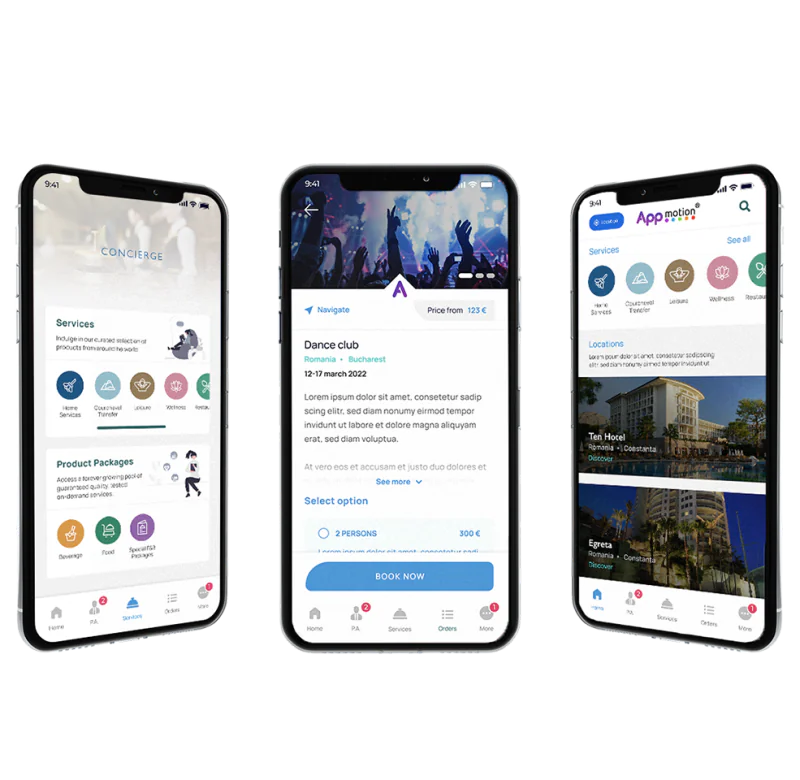 HoReCa & Concierge Mobile Application